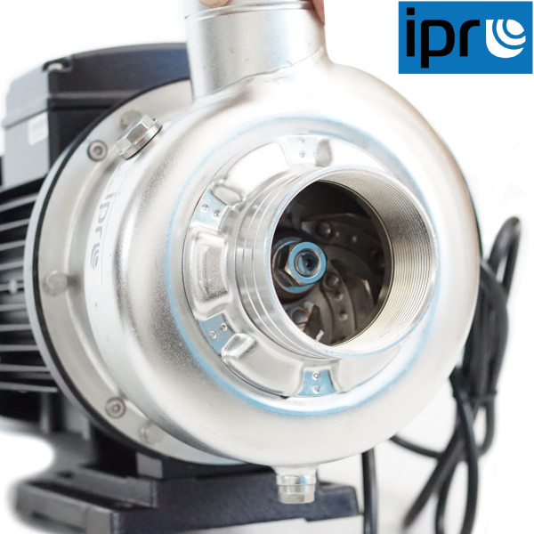 Edelstahl Gartenpumpe Kreiselpumpe Förderpumpe Jetpumpe Typ VORTEX 2,2kW - 37800L/h | 1,1kW ...